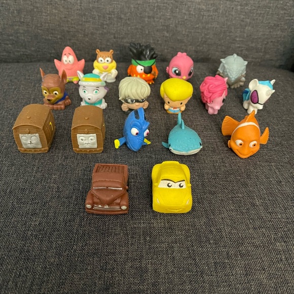 Squishem | Toys | Squishem Lot Of 8 Thomas The Train Finding Nemo Cars ...